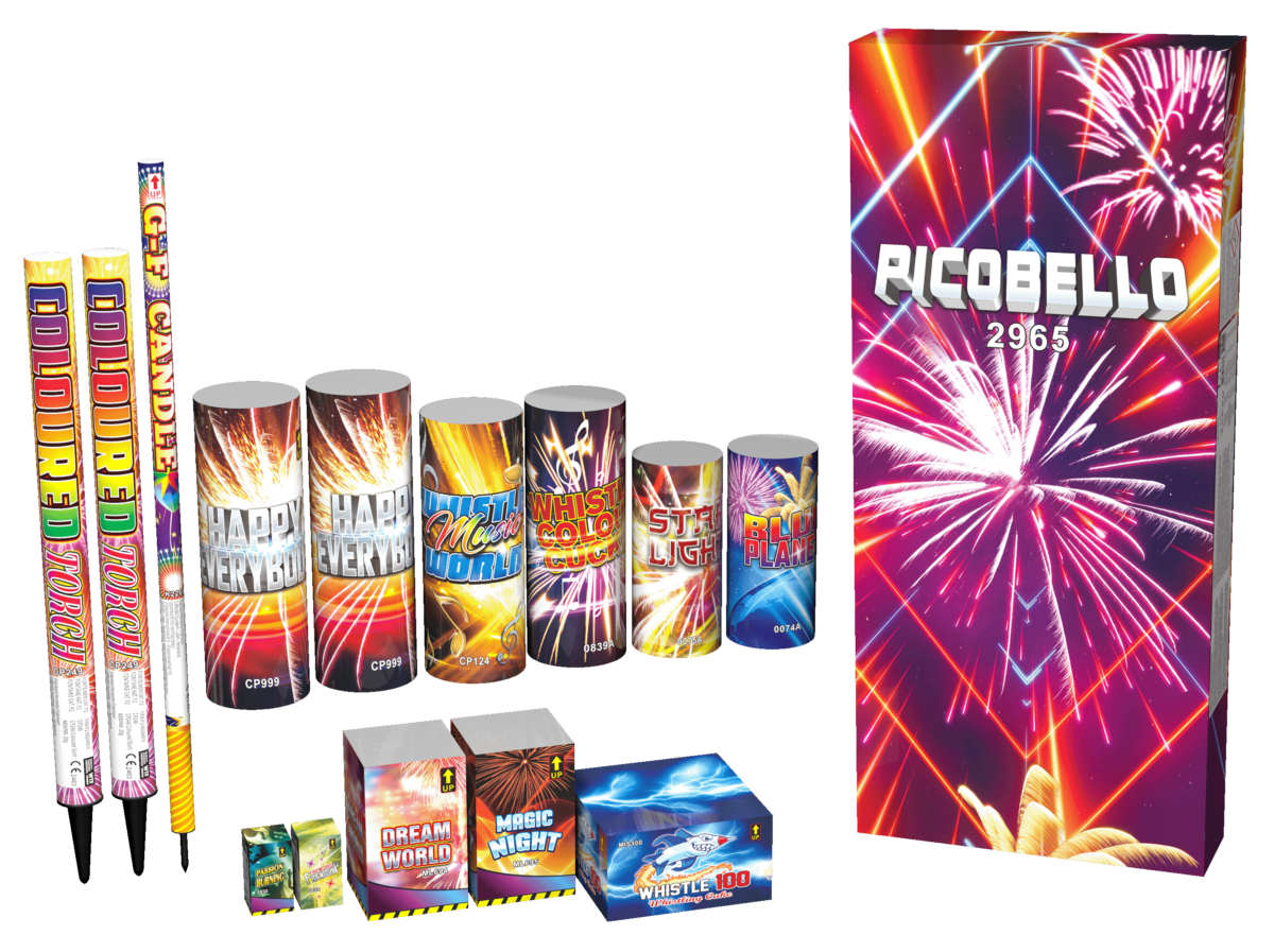 Sierpakket Picobello - Worlds Toughest Fireworks