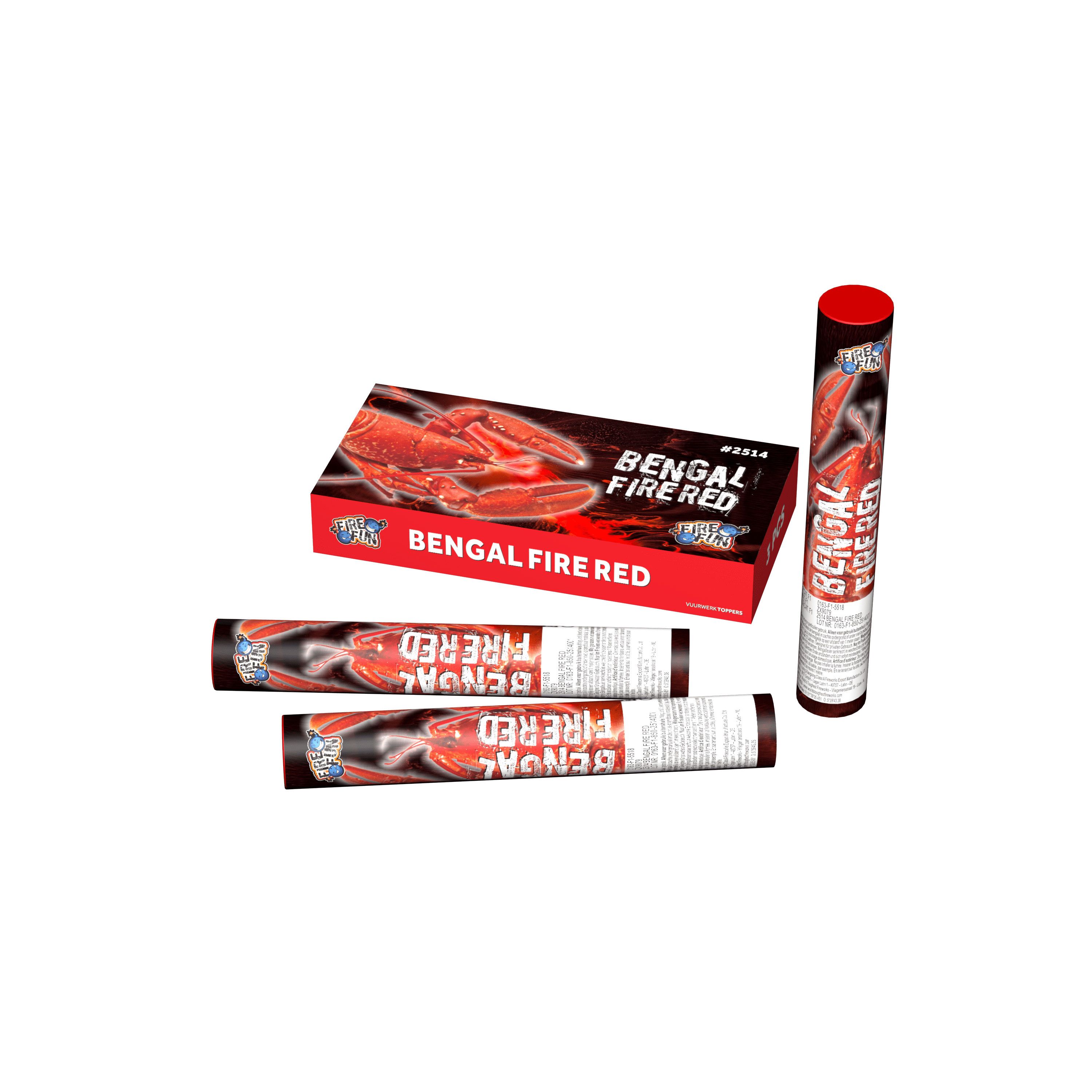 Bengal Fire Red - Worlds Toughest Fireworks