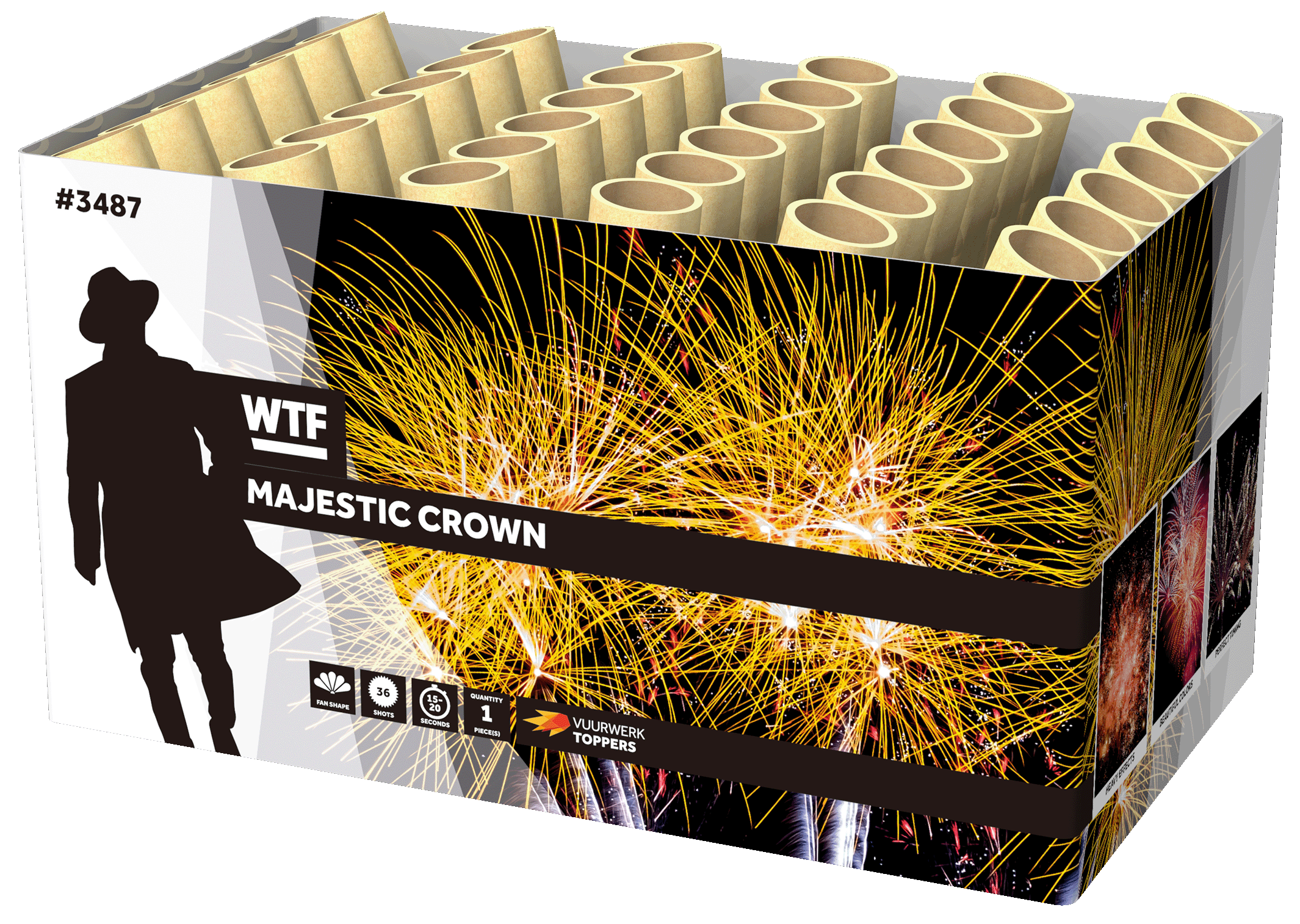 Majestic Crown - Worlds Toughest Fireworks