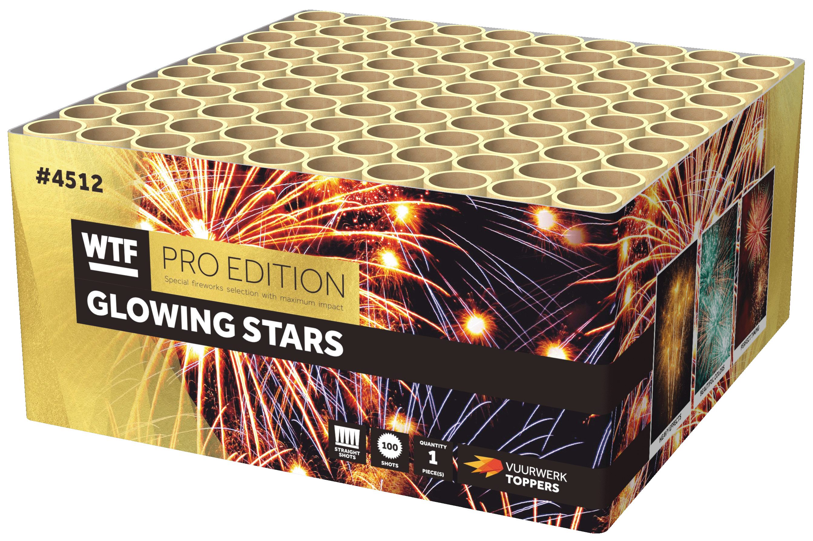 Glowing Stars - Worlds Toughest Fireworks