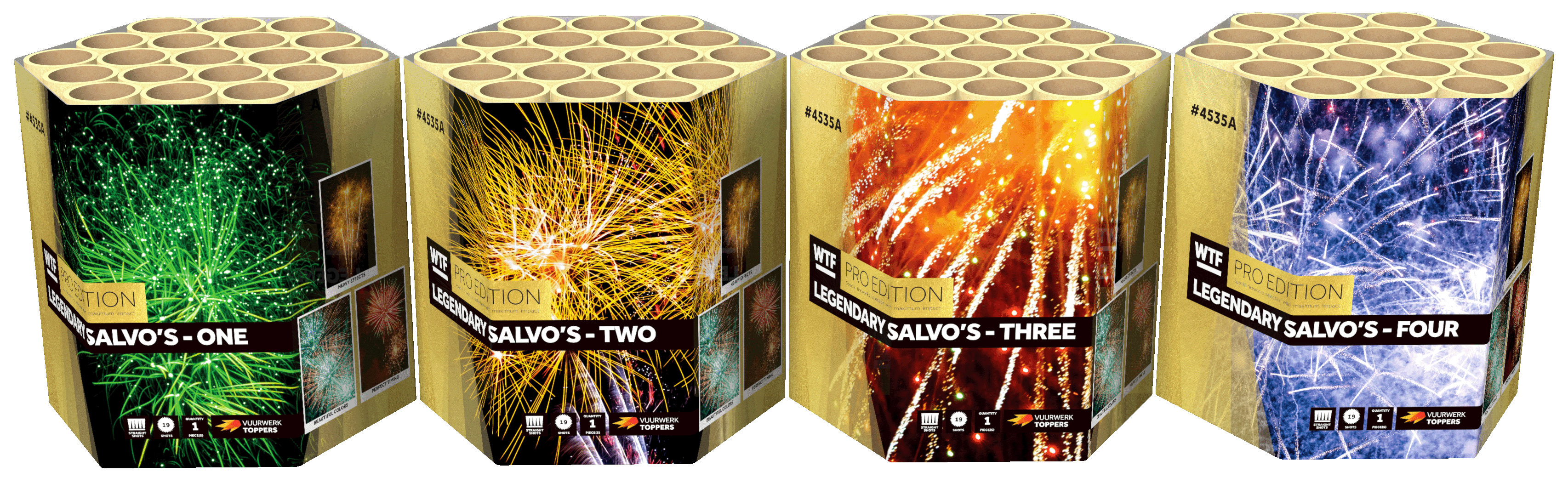 Legendary Salvo's - Worlds Toughest Fireworks
